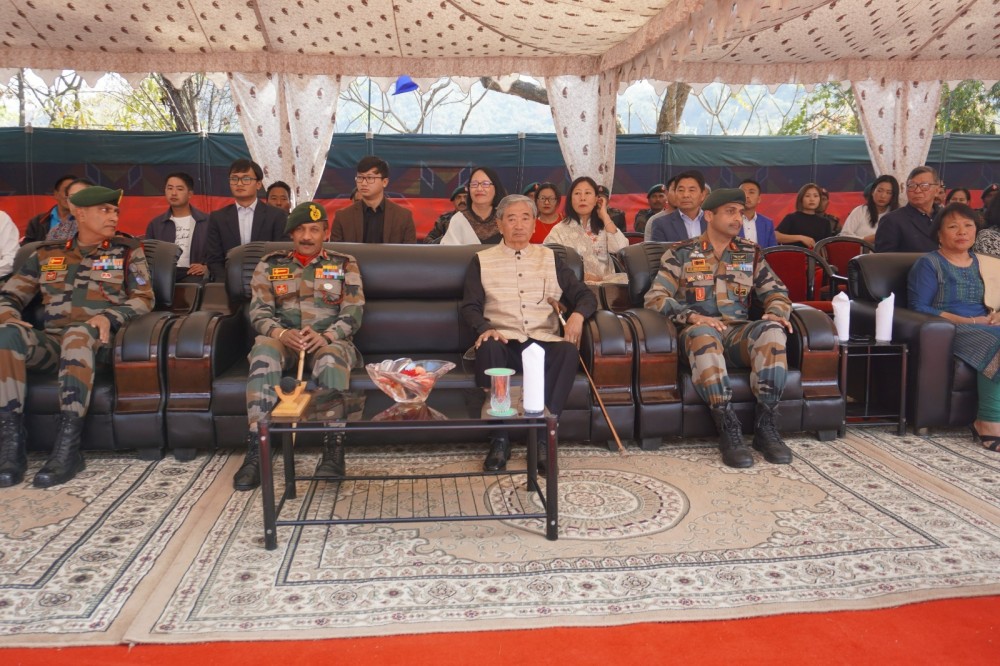 Assam Rifles pays homage to Major Bob Khathing | MorungExpress ...