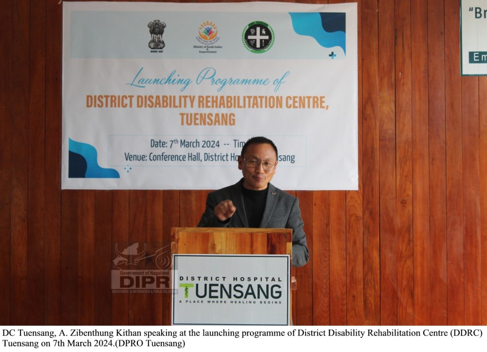 Nagaland gets its second District Disability Rehabilitation Centres ...