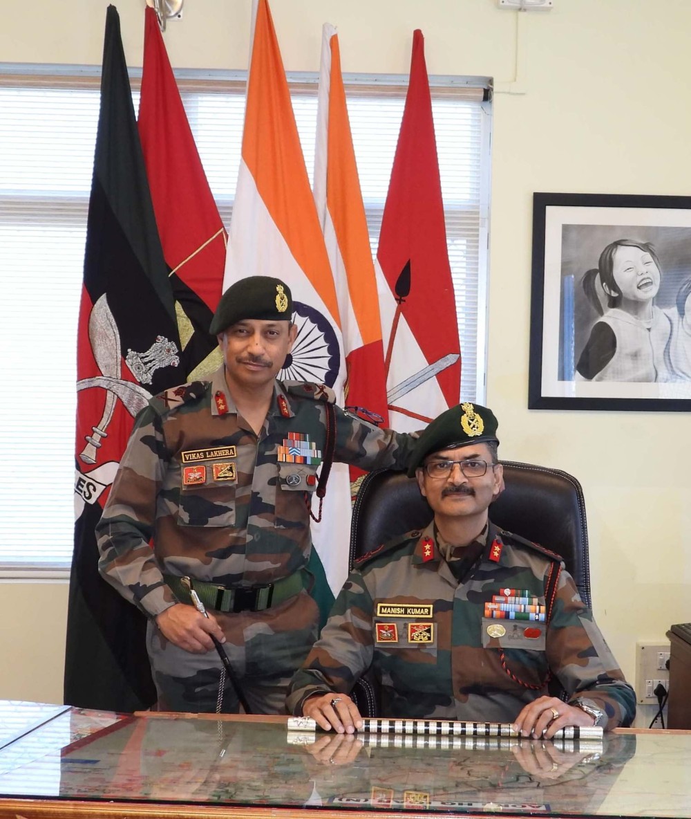 Major Gen Manish Kumar takes charge as IGAR (N) | MorungExpress ...
