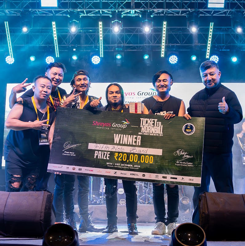 Fifth Note wins ‘Ticket to Hornbill’-India’s Biggest Band Battle 2024 ...